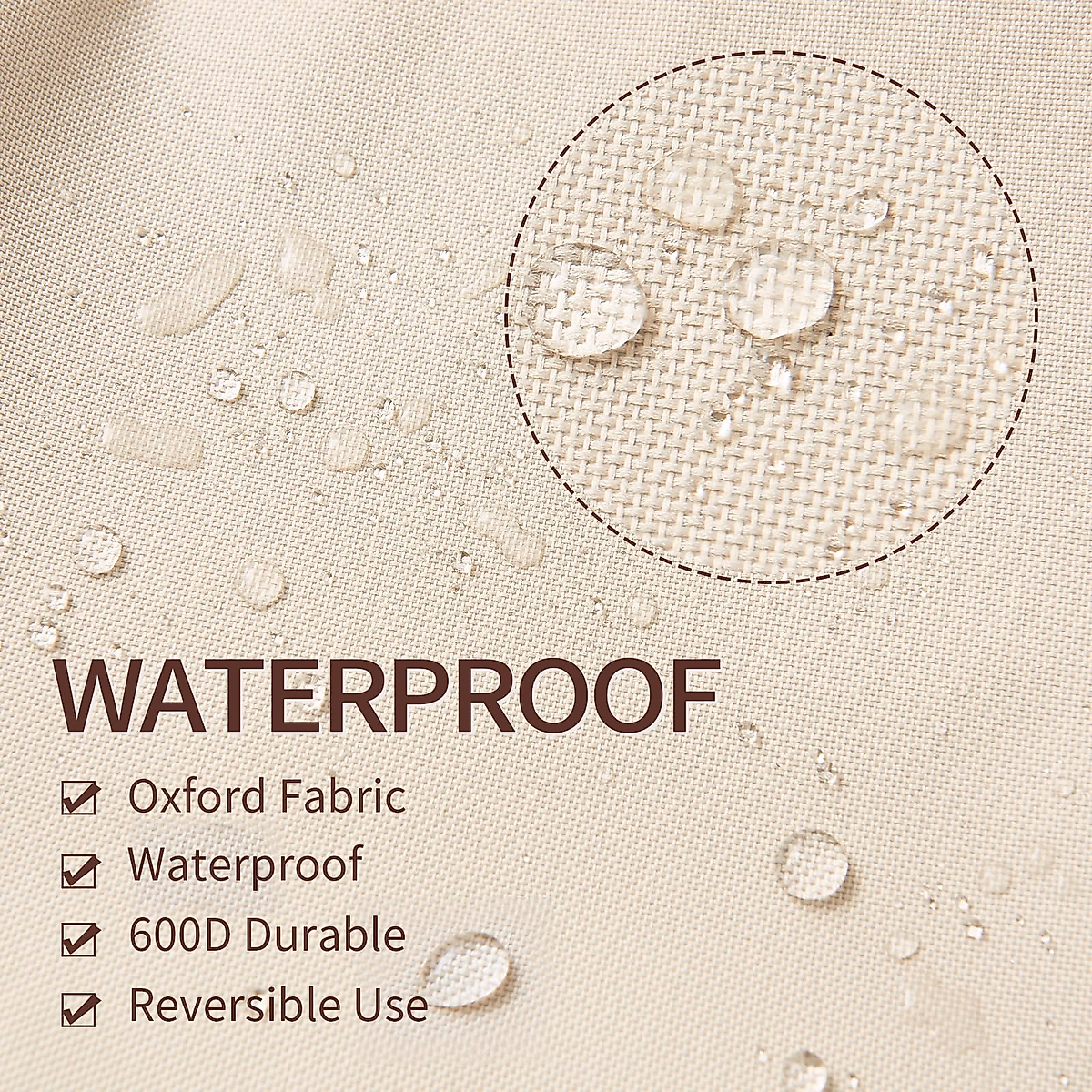 Bestalent Patio Furniture Covers Waterproof,Outdoor Sofa Covers for Loveseat Fits up to 58W x 32.5D x 31H inches