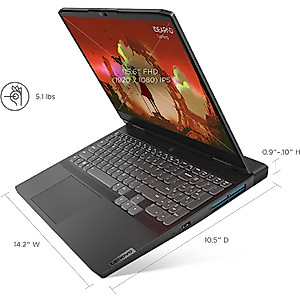 Lenovo Ideapad 3 Gaming 15.6" 120Hz FHD IPS Laptop, 6-Core AMD Ryzen 5 6600H(Beats i7-11700H), GeForce RTX 3050 Graphics, 24GB DDR4 RAM, 1024GB PCIE SSD, Backlit KeyBoard, HDMI CABLE, Win 11 PRO, Grey