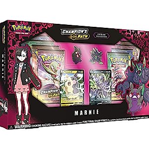 Pokemon TCG: Champion's Path Premium Collection- Marnie, Multicolor