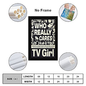VEERAX TV Girl (4) Canvas Poster Living Room Decoration Bedroom Decoration Gift XINGYI- Unframe-style 12x18inch(30x45cm)