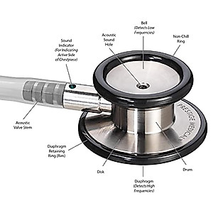 Prestige Medical Clinical 1 Stethoscope, Aqua Sea