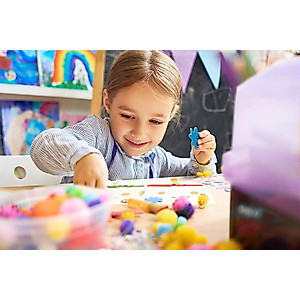 Olly Kids Arts and Crafts Supplies Set- 1000+ Pieces Giftable Craft Box for Kids: DIY Craft Supplies for Toddlers, School Project, and Homeschool