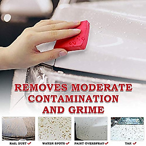 Car Clay Bars Auto Detailing 2 Pack 100g by TAKAVU, Premium Medium Grade Material, Auto Detailing Magic Clay Bar Cleaner for Cleaning Cars, RV, Boats and Bus