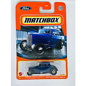 Matchbox 2022-1932 Ford Coupe Model B - Blue - 66/100