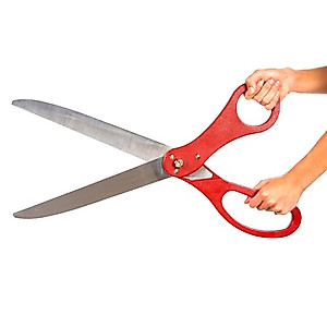 25" Giant Scissors for Ribbon Cutting Ceremony Ribbon Cutting Scissors for Special Events Inaugurations and Ceremonies
