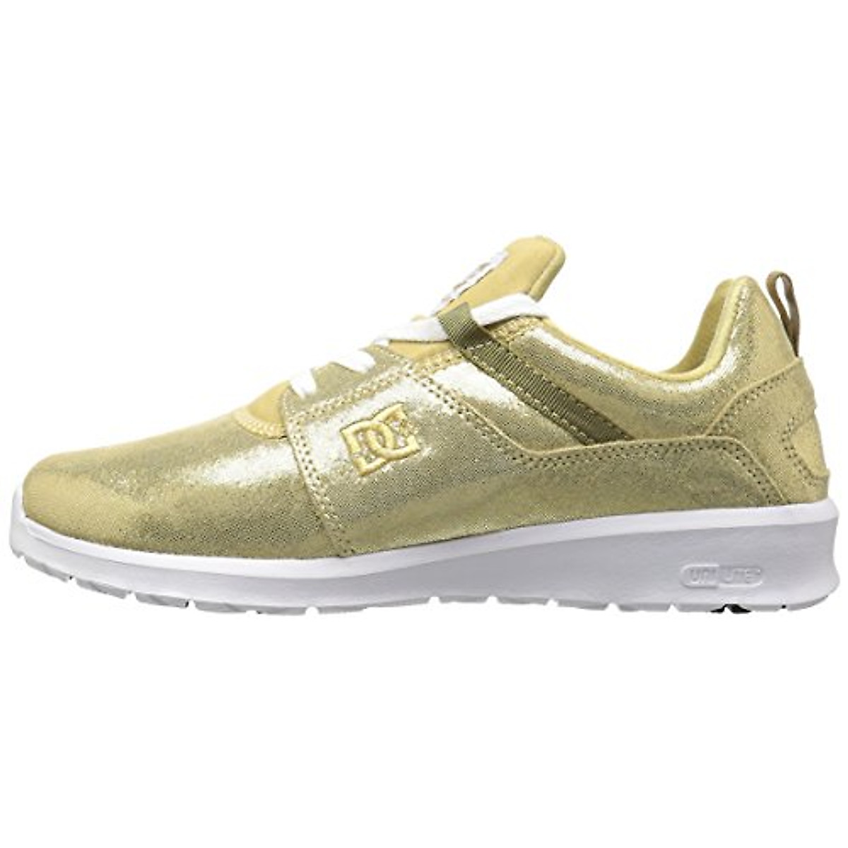 DC Women's Heathrow SE Shoes Skateboarding, Gold, 10.5 M US