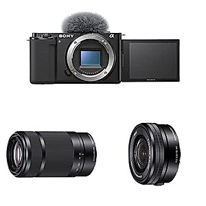 Sony Alpha ZV-E10 with Double Lens Kit