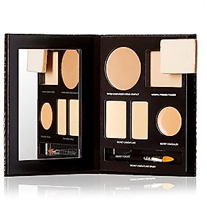 Laura Mercier The Flawless Face Book - # Sand (1x Creme Compact, 1x Pressed Powder w/sponge, 1x Secret Camouflage.) 5pcs