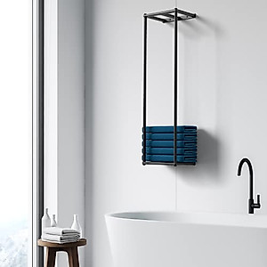 28" Wall Towel Rack for Bathroom Towel Rack Wall Mounted Towel Holder for Rolled Bath Towels,New Upgrade 3 Bars Towel Rack