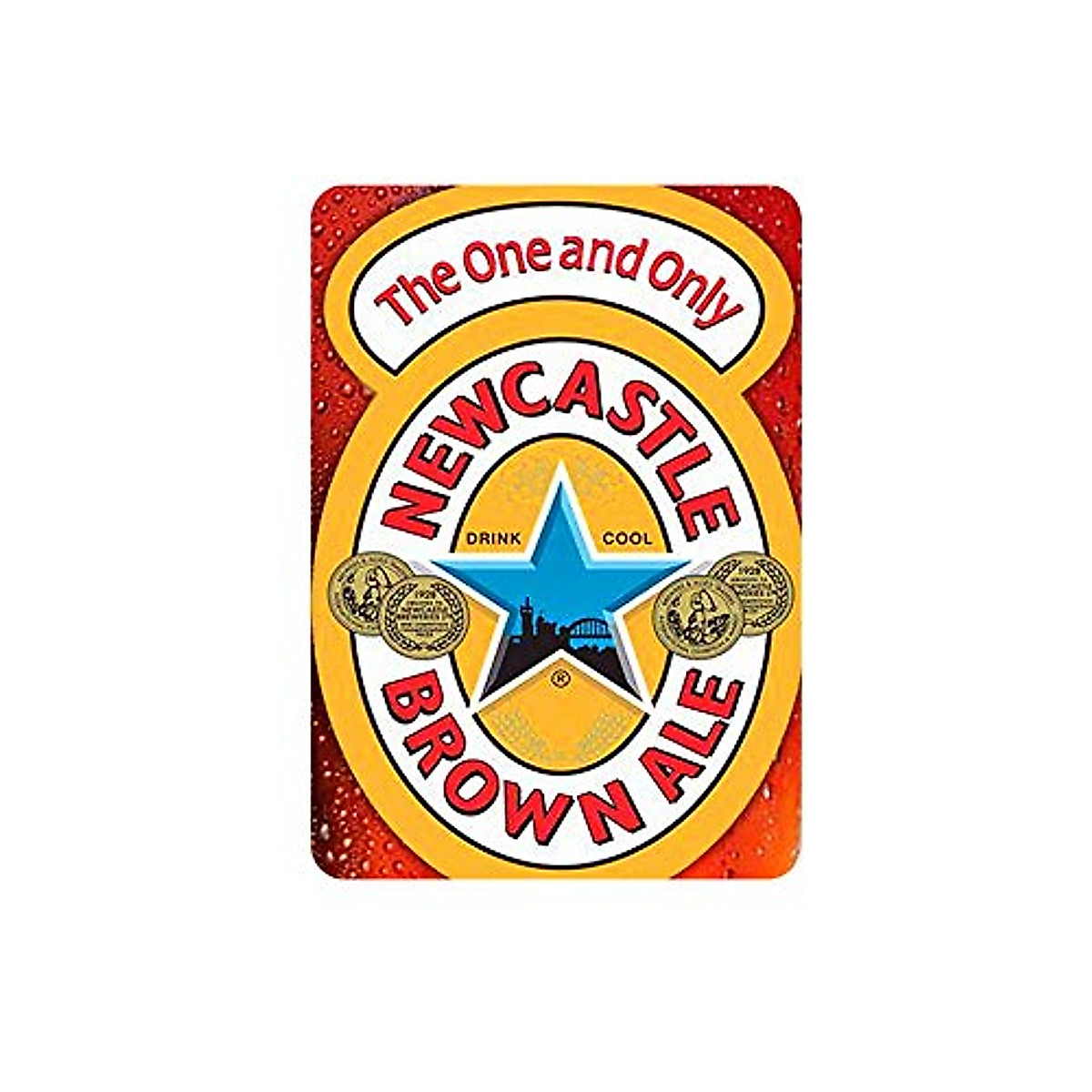 YFULL Yuengling's Pilsner Beer Brown Ale Stella Artois Brooklyn's Tin Sign Metal Retro Vintage Signs 8x12 4pcs