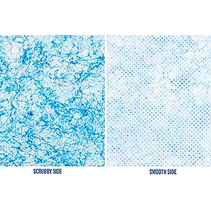 GUNK MPDW30 Multi-Purpose Degreasing Wipes 30-Count 8 x 12 inch 2-Sided Smooth or Scrubby Texture