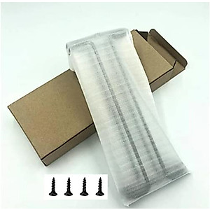 MILEE Wine Glass Rack Under Cabinet Stemware Wine Glass Holder Glasses Storage Hanger Metal Organizer for Bar Kitchen Black 1 Rows