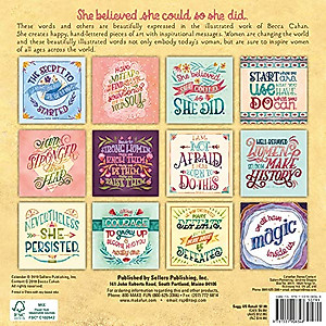 She Persisted 2020 Calendar: Quotes to Motivate and Inspire