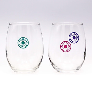 BevBands set of 30 Static Cling Drink Markers, Series 1