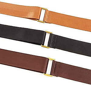 HUADEK Purse Straps Replacement Crossbody Bags Handbag Wide Canvas Leather Adjustable