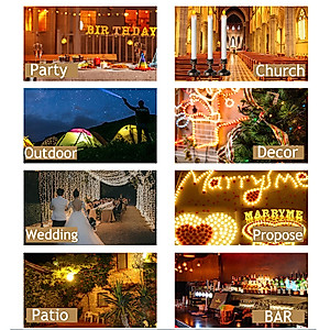 HAKUNA LED Solar Powered Lighthouse, 360 Degree Rotating Lamp Courtyard Decoration IP65 Waterproof Durable Rotatable Outdoor Solar Light Lamp Hanging for Home Garden Yard Décor