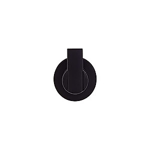 Design House 582676 Eastport Contemporary Robe Hook for Bathroom Bedroom Closet or Kitchen Matte Black