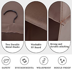 DonYeco 5-Shelf Hanging Storage Closet Organizer, Oxford Rv Storage and Organization for Wardrobe, Inside, Camper Accessories, Nursery, Baby Room