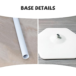 TEKXYZ Balloon Arch Stand Kit, 10FT Wide & 7.5FT High Adjustable Balloon Arch Frame, Ideal for Party Decorations, Not Include Balloons