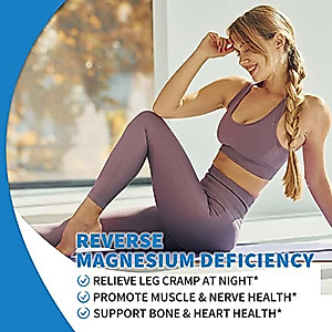 Sugar Free Magnesium Gummies, Triple Magnesium Supplement | Magnesium Glycinate, Malate, Citrate w/ D3 B6 B12, 260mg Chelated for High Absorption, for Calm, Sleep, Mood & Muscle Cramp, Vegan, 2 Pack