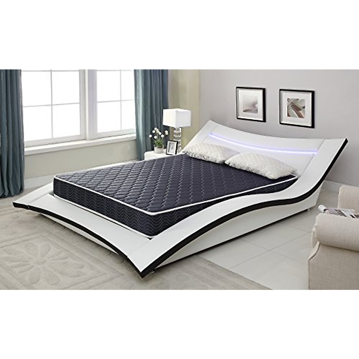 Christies Home Living 6-Inch Foam Mattress Covered in a Stylish Water-Resistant Fabric, Full