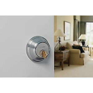 Kwikset 665-11PSV1 Kwikset 665-S Double Cylinder Deadbolt with SmartKey from The 660 Series