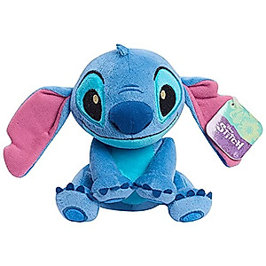 Disney’s Lilo & Stitch 7.5 Inch Beanbag Plushie, Floppy Ears Stitch, Officially Licensed Kids Toys for Ages 2 Up, Gifts and Presents by Just Play