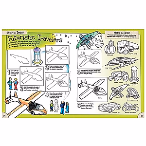 How to Draw Awesome Vehicles: Land, Sea, and Air: A Drawing Book for Kids Packed With 100+ Vehicles (Car and Boat Drawing Book for Kids) (How to Draw Series)