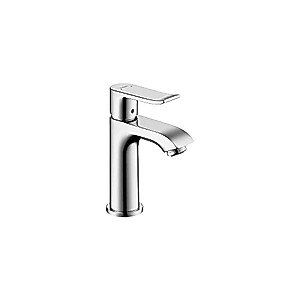 hansgrohe Metris Modern Upgrade Easy Install 1-Handle 1 6-inch Tall Bathroom Sink Faucet in Chrome, 31088001