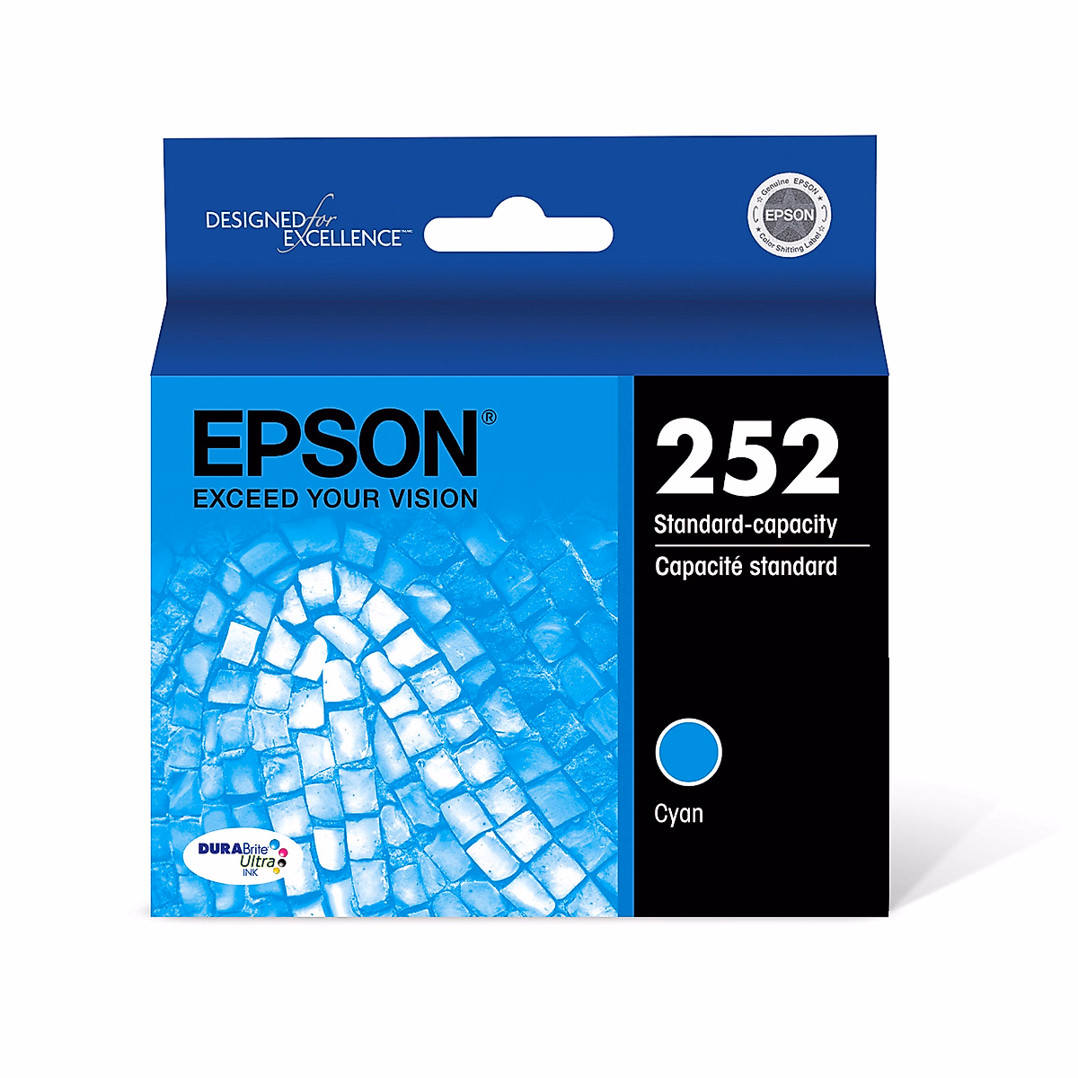 Epson T252520 DURABrite Ultra Color Combo Pack Standard Capacity Cartridge Ink & T252220 DURABrite Ultra Cyan Standard Capacity Cartridge Ink