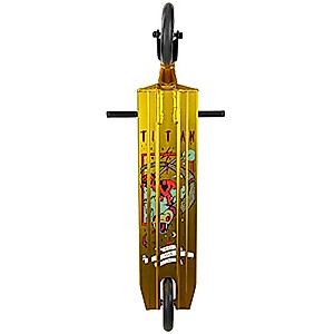 District Pro Scooters Titan Complete Stunt Street Scooter - Intermediate and Beginner Freestyle Scooter for Kids, Teens, and Adults of Any Age
