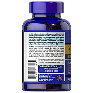 Neuro-PS, Gold DHA, Helps Support Memory*, 90 ct by Puritan's Pride