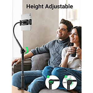 UGREEN Arm, Gooseneck, Swivel Tablet Stand for Apple iPad Pro, iPhone 6