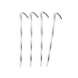 SE 9" Heavy Duty Aluminum Tent Pegs Stakes (4 PC.) - 914ATP