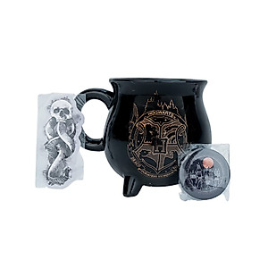 CULTUREFLY Harry Potter Mug Set in Gift Box with Sticker and Pin, Ceramic Coffee Mug, 12 oz.