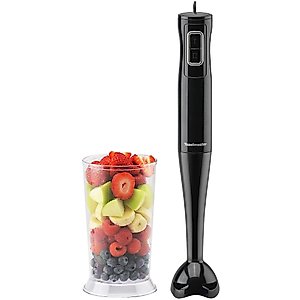 Toastmaster Immersion Hand Blender Mixer Black