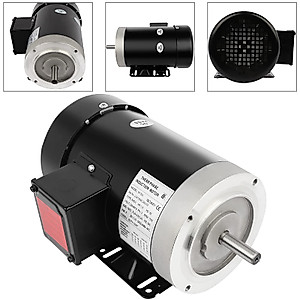 1.5HP Electric Motor 1750 RPM General Purpose Three Phase Motor 5/8" Shaft Diameter 4 Pole 56C TEFC 60HZ 230/460V
