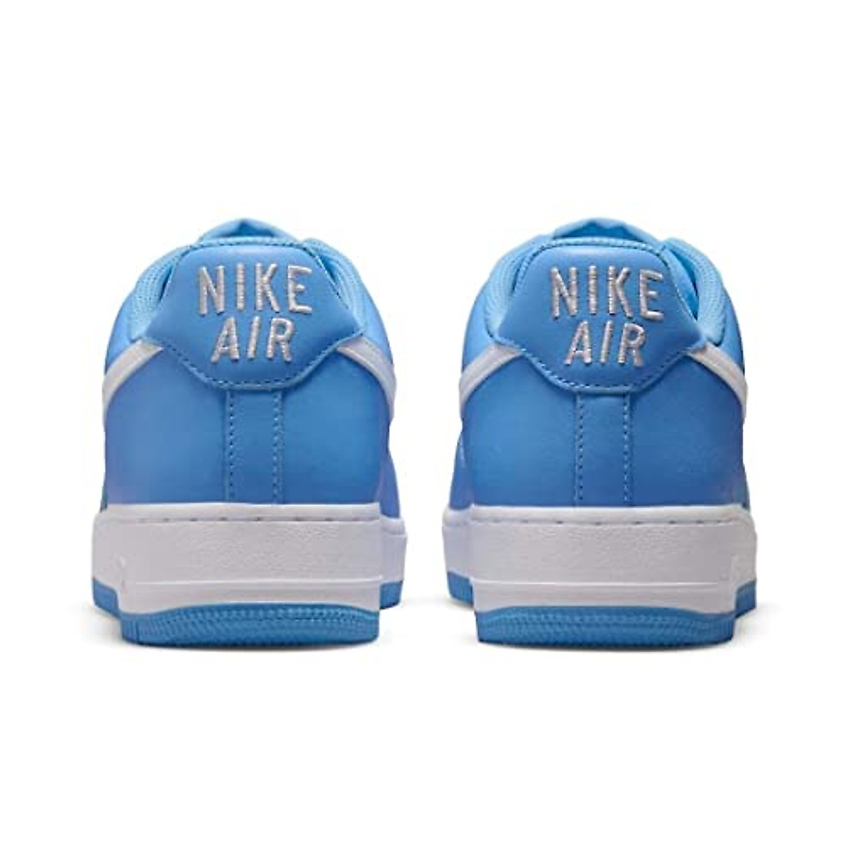 Nike mens Air Force 1 Low Retro, University Blue/White/Metallic, 7.5