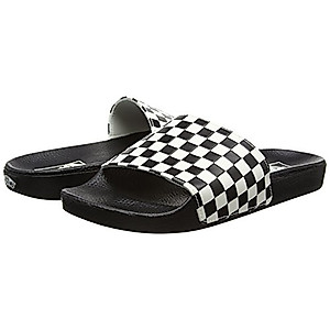 Vans Slide-on Checkerboard Mens Sandals (12.5 M US Women / 11 M US Men, Checkerboard White)