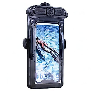 Vaxson Phone Case Black, Compatible with Lenovo ThinkPhone by Motorola Moto Waterproof Pouch Dry Bag [ Not Screen Protector Film ]