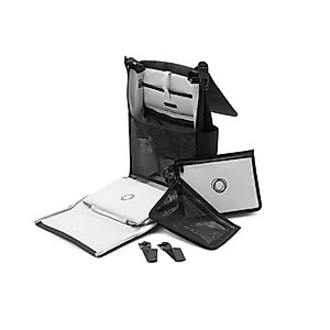 Bugaboo Changing Backpack Water-Repellent and 100% Recycled Fabrics with Portable Changing Mat, Midnight Black