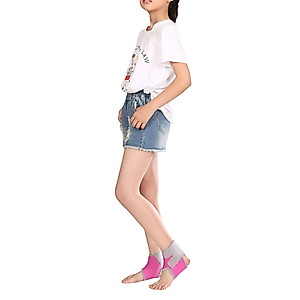 Boys Girls Adjustable Ankle Support Sport Foot Ankle Brace Kids Foot Guard Ankle Pad Protector Injuries Arthritis Ankle Strain Sprains Protection Arthritic Pain Relief Ankle Strain Sprains Fatigue