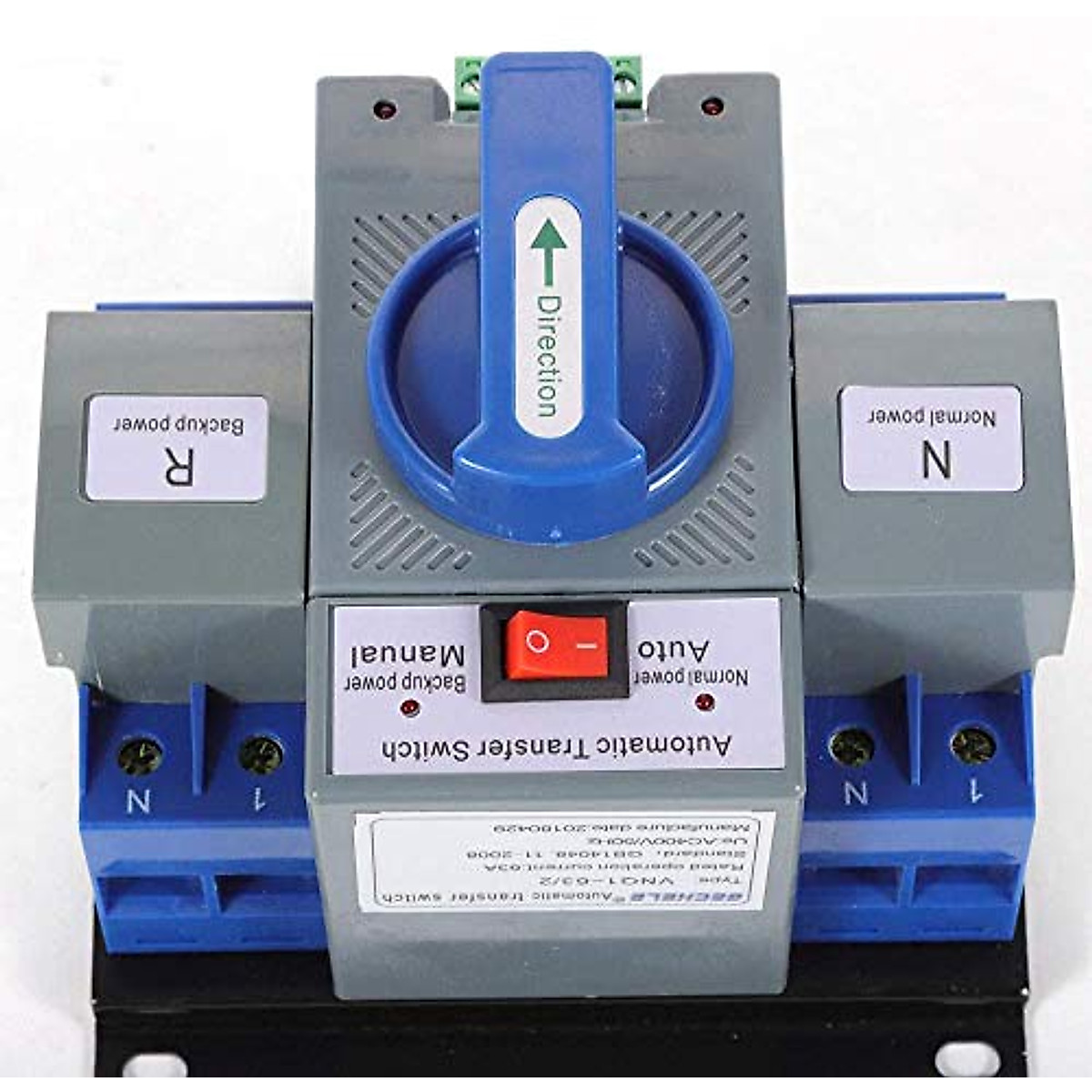 63A 2P Dual Power Automatic Transfer Switch Generator Changeover Switch 110V — 🛍️ The Retail Market