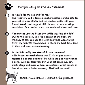 Suitical Recovery Suit Cat, XXX-Small, Black Camouflage