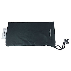 Locs Black Harcore Fly Sunglasses + Free Micro Fiber Bag (Black, Black)