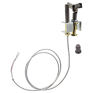 MCAMPAS 3 Way Flame Pattern Pilot Burner with 750 Millivolt Thermopile Assembly Kit for New Deep Fryer