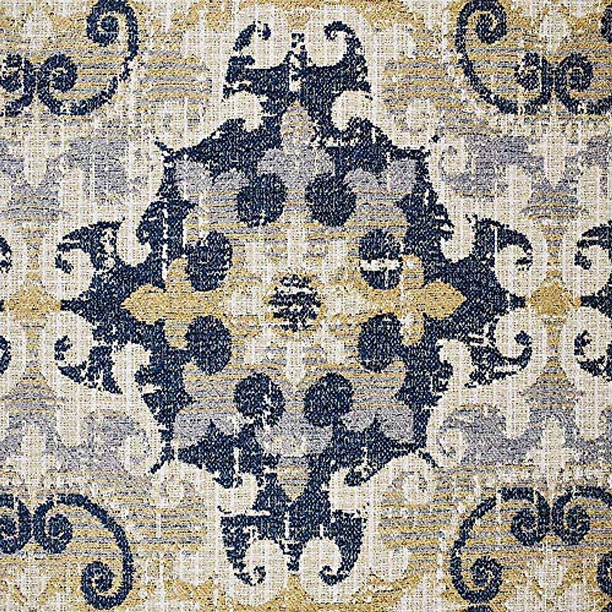 eLuxurySupply Fabric by The Yard - Upholstery Fabric, 100% Polyester for Furniture and DIY Projects - Sewing Material/Fabrics - Bennington Storm Pattern