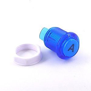 SJ@JX Arcade Game LED DIY Kit Arcade Joystick Zero Delay PS3 USB Encoder PS5 Controller Arcade LED Button Mechanical Keyboard Switch