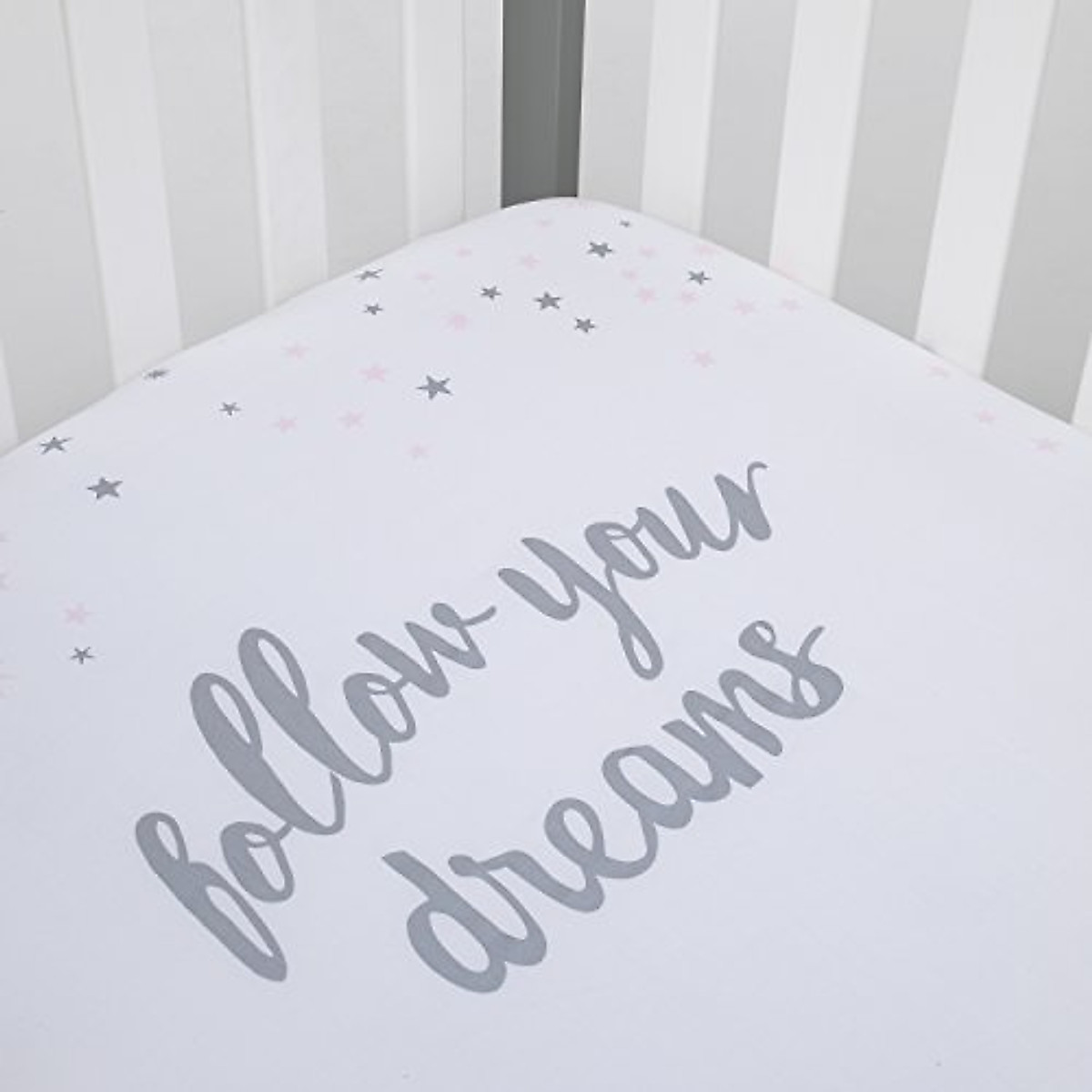 NoJo Unicorn 4 Piece Crib Bedding Set