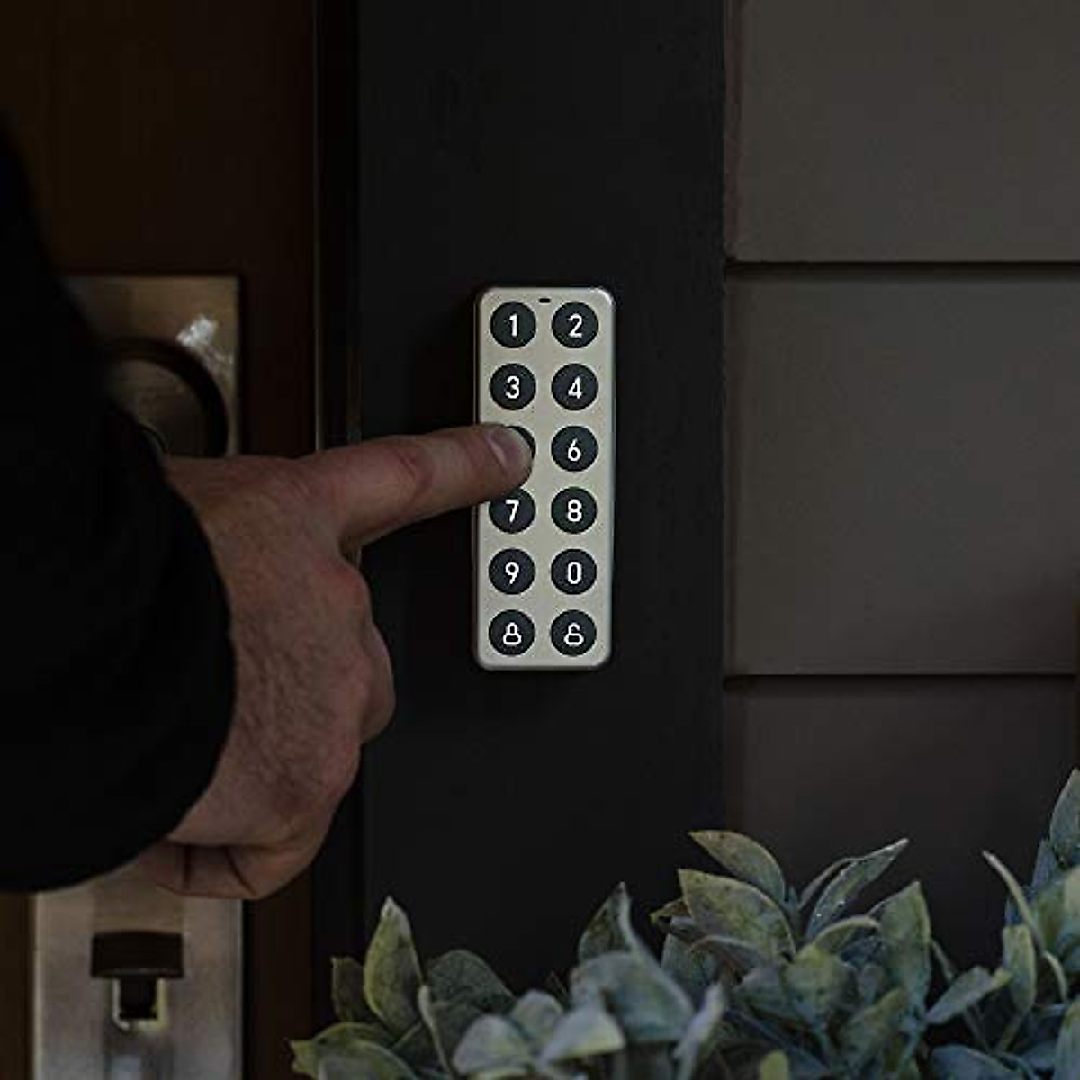 WYZE Completely Wireless Bluetooth Keypad That Allows You to Create, Share, and use Unique Codes to Unlock Lock, Sold Separately, Silver